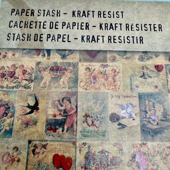 Tim Holtz | Office | Tim Holtz Ideaology Seasonal Kraft Resist Paper ...